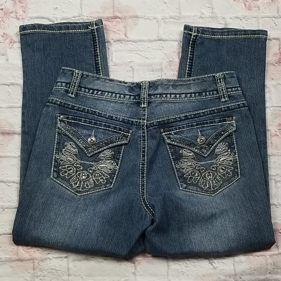Nine West | Jeans | Nine West Rhinestone Capris Jeans | Poshmark